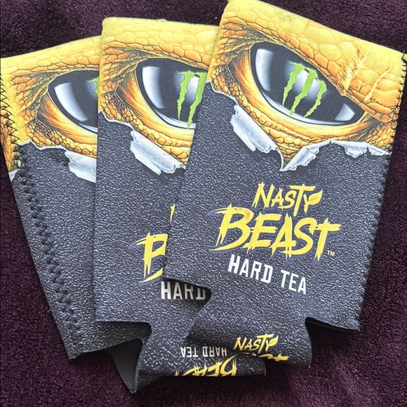 Monster Energy | Other | Monster Nasty Beast Hard Tea Can Koozies ...